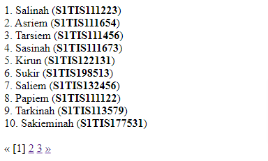 Tutorial Membuat Pagination di PHP dan MySQLi - Afid Arifin